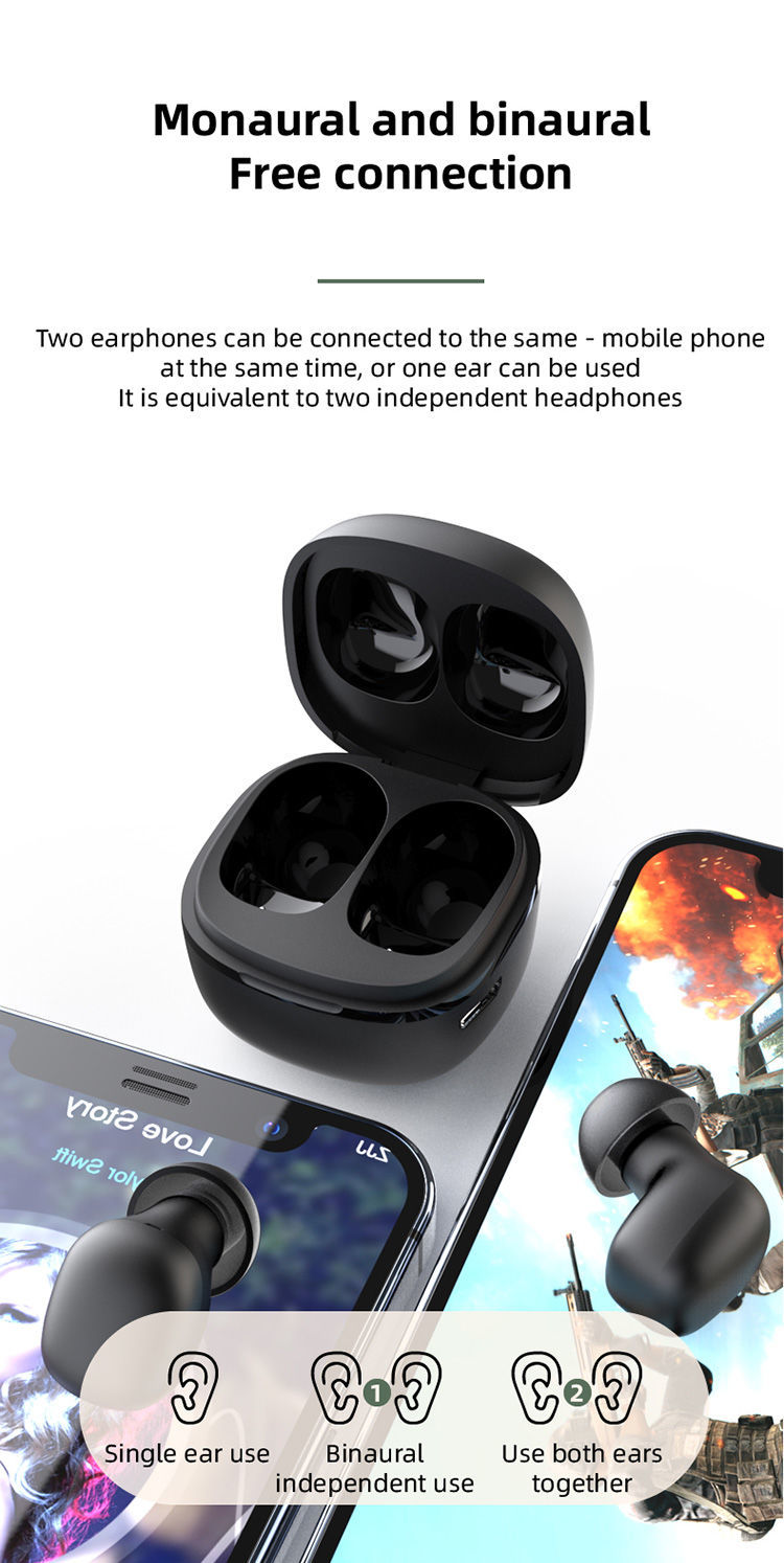 Tws T3 Wireless Earphones Bluetooth Earbuds Stereo Noise Cancelling ...