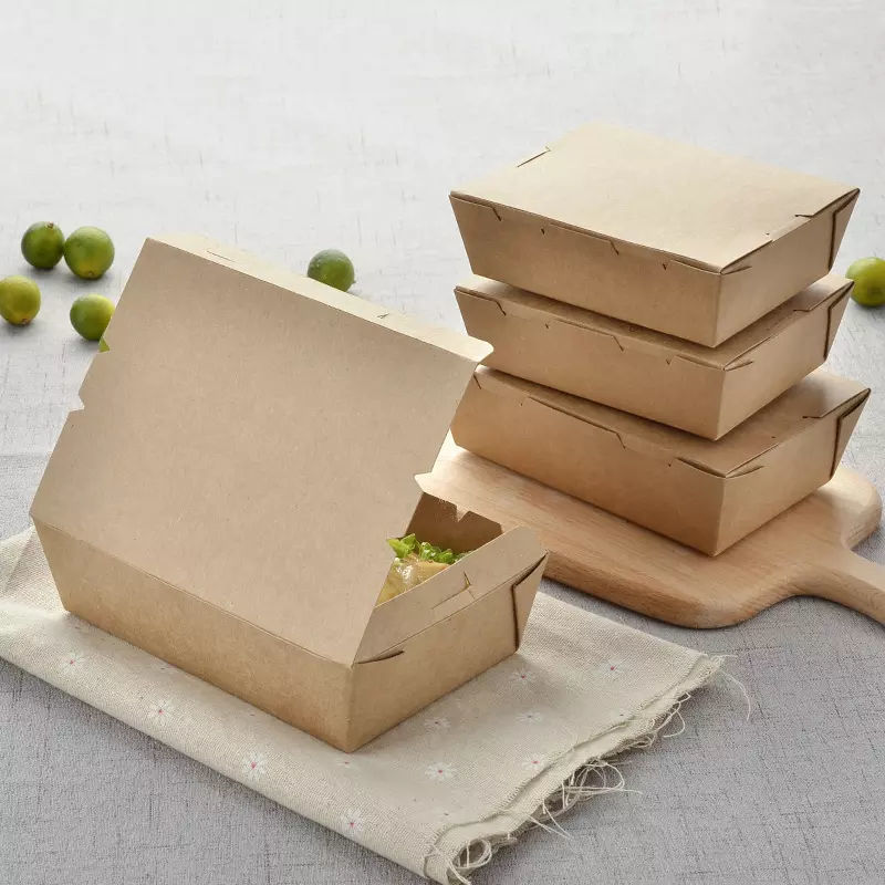 Buy Wholesale China Fast Food Box Kraft Fast Food Packaging Box ...