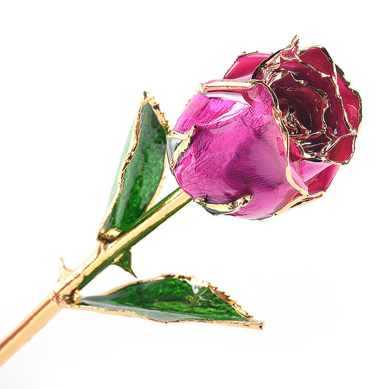 Buy Wholesale China 24k Gold Plated Rose True Flowers Gold Dipped Rose ...