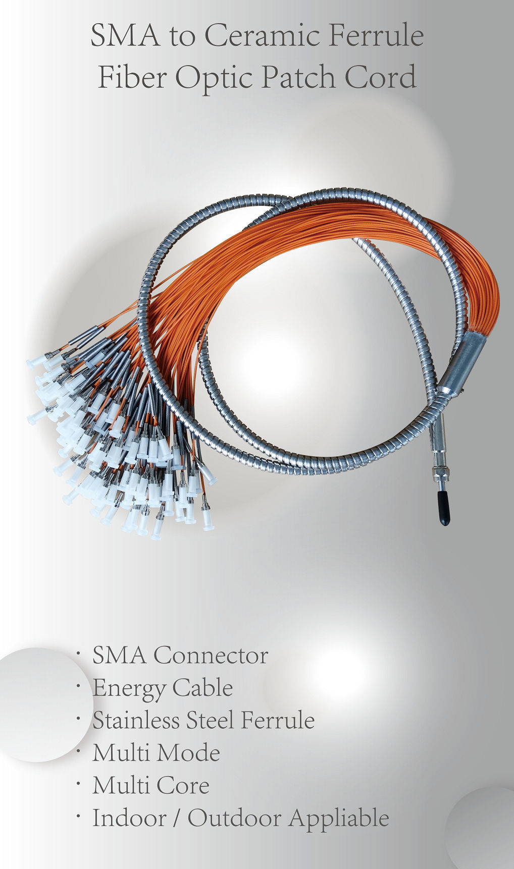 Buy China Wholesale Sma 905 Connector Energy Fiber Patch Cord Multi ...