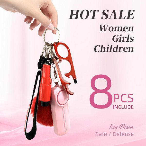 Buy Wholesale China Custom Wholesale 8pcs Self Defense Keychain Bulk ...