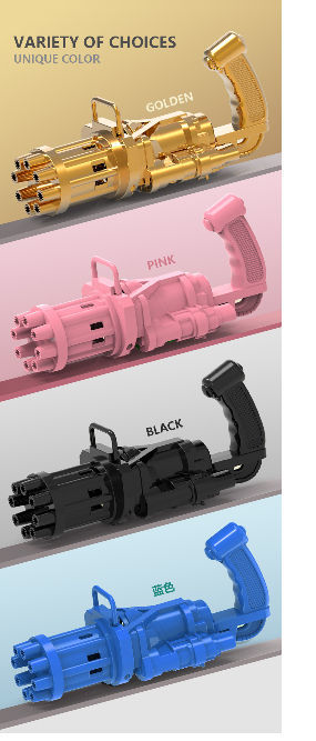 Buy Wholesale China Portable Game Water Gun Gatling Bubble Gun Electric ...