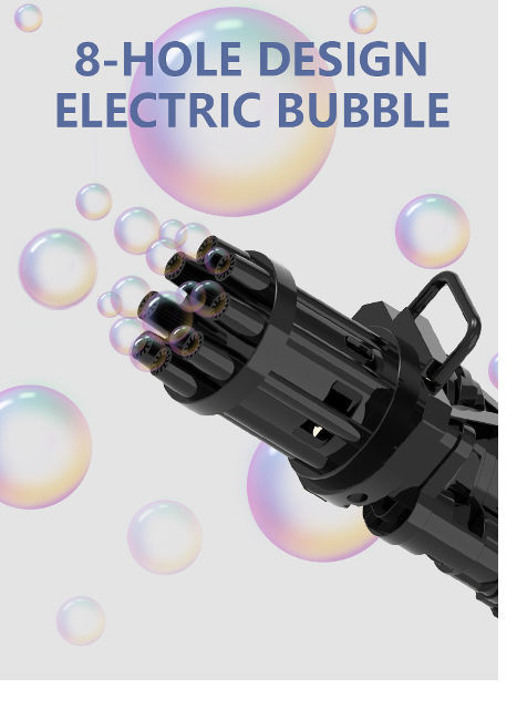 Buy Wholesale China Portable Game Water Gun Gatling Bubble Gun Electric ...