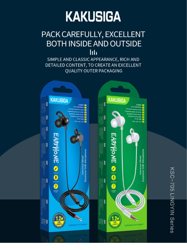 Buy Wholesale China Kakusiga New In-ear Earphones With Mic At Factory ...