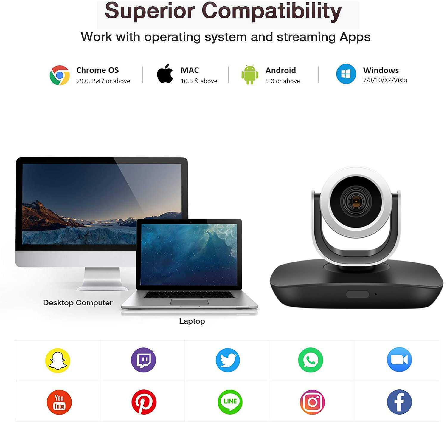 Buy Wholesale China Conferencing Webcam 1080p 30fps Optical 16x Zoom ...