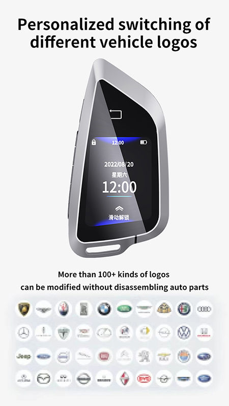 Buy Wholesale China Car Smart Remote Control Key Lcd Display Smart ...