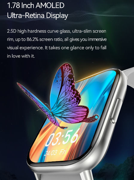 Buy Wholesale China Kw80 Amoled Display Reloj Intelegente Ce Rohs ...