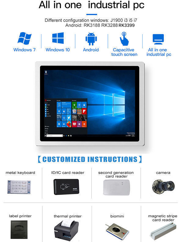 Harga Pabrik Ce Fcc 15 17 19 21.5 Inci Bingkai Terbuka Tertanam Panel ...