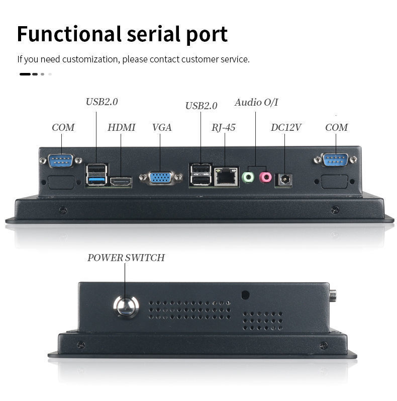 Buy Wholesale China 17 Inch Industrial All In One Pc Embedded/wall ...