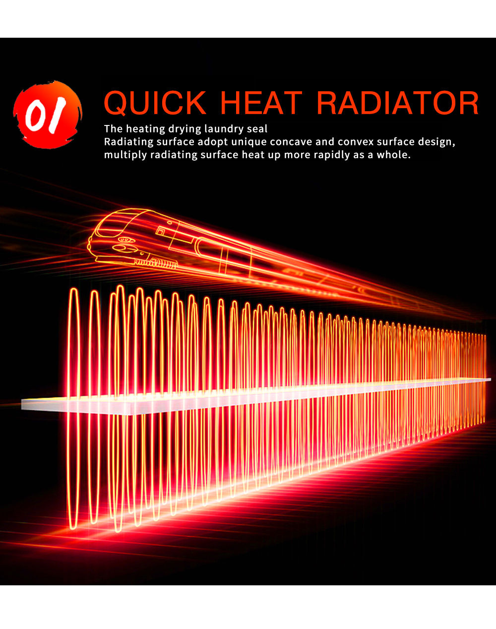 Buy Wholesale China Telescopic Folding Space Heater 1000w Portable ...