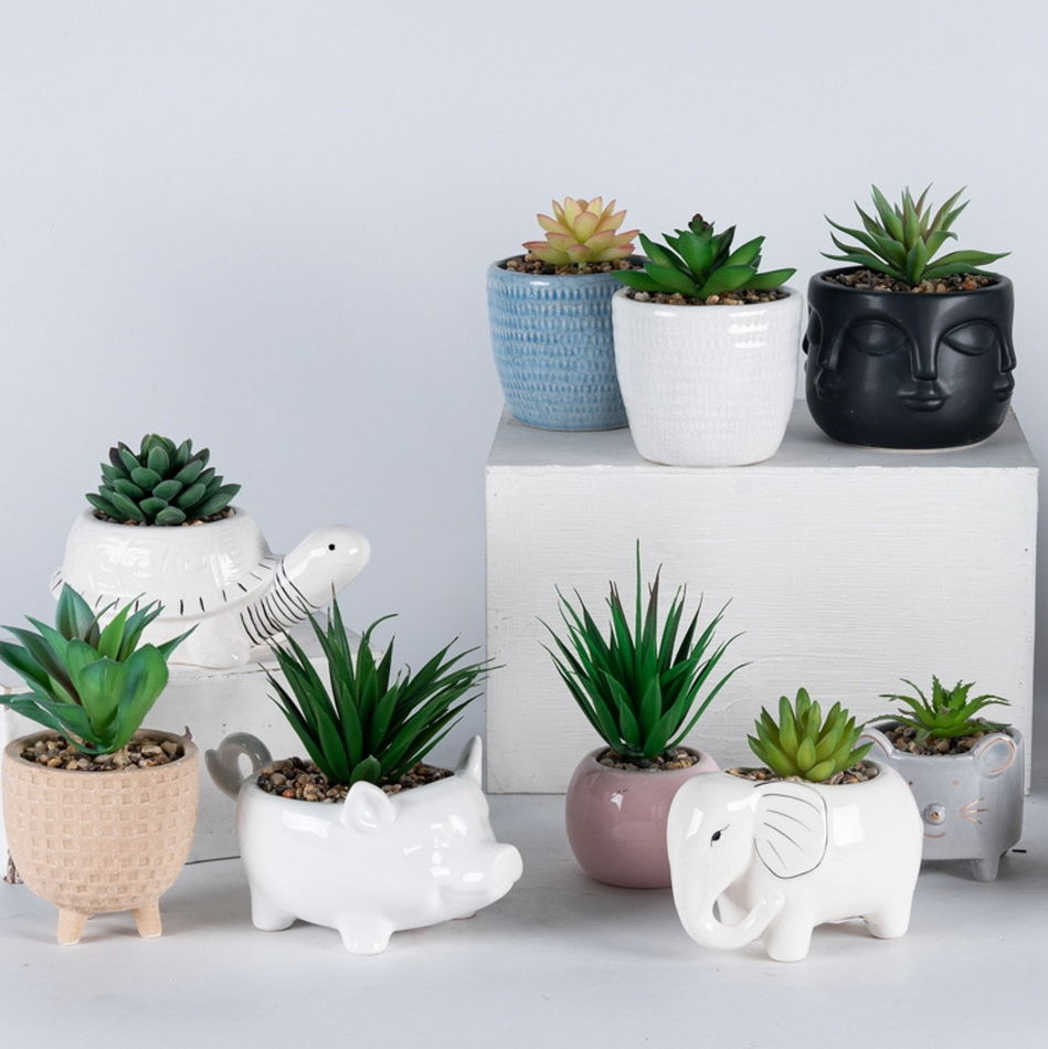 Buy Wholesale China Wholesale Modern Nodic Simple Matte Succulent ...