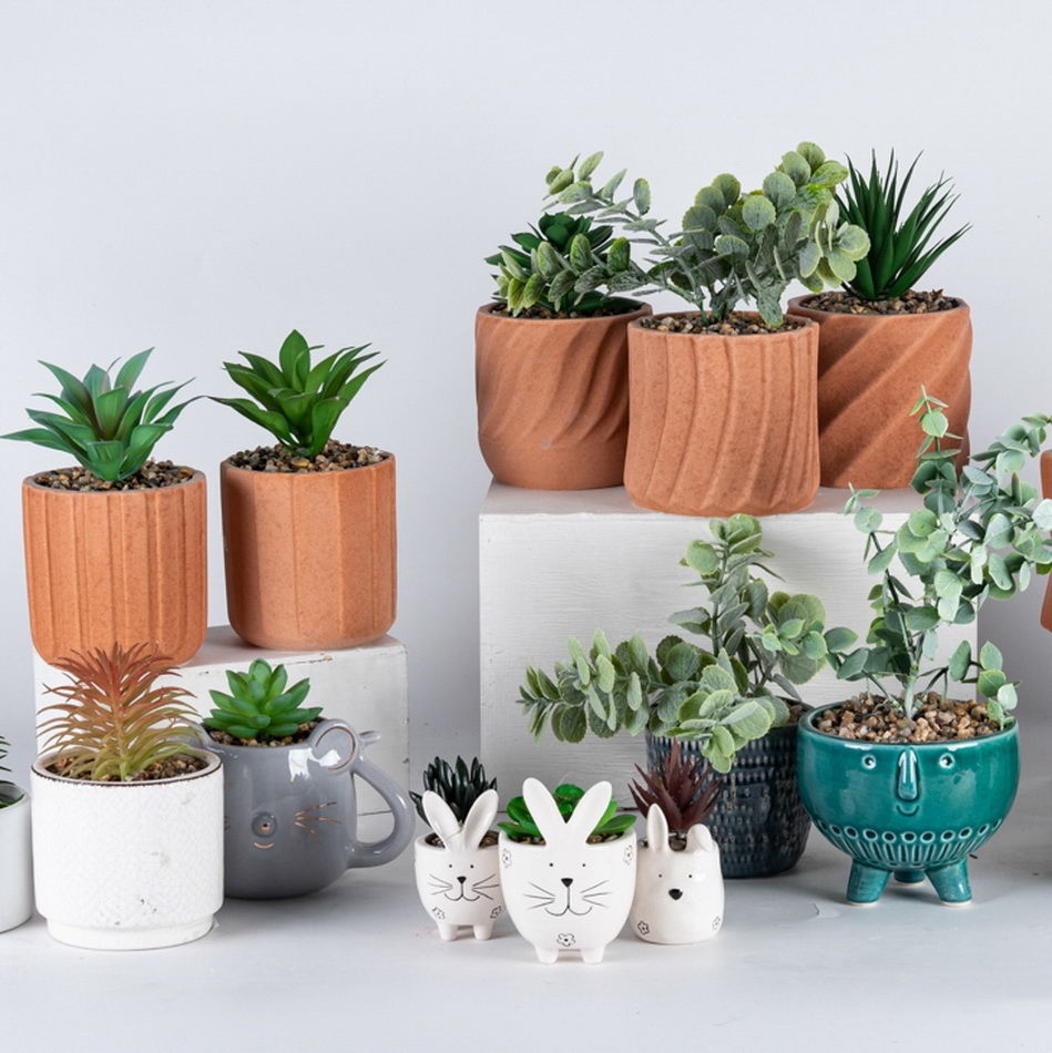 Buy Wholesale China Wholesale Modern Nodic Simple Matte Succulent ...