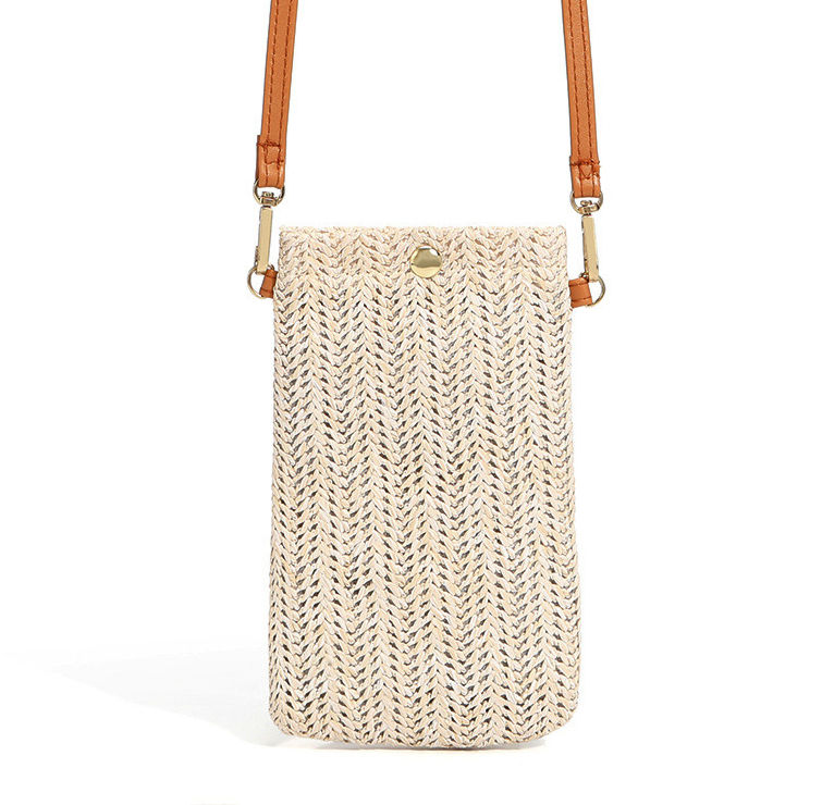 Buy Wholesale China Fancy Designer Mobile Phone Bag Pp Straw Woven ...
