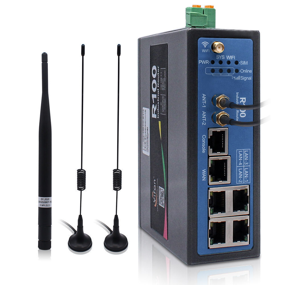 Buy Wholesale China Yifan R100 4g Lte Cat4 Industrial Router Support Modbus Tcp Rtu Vpn With Io ...