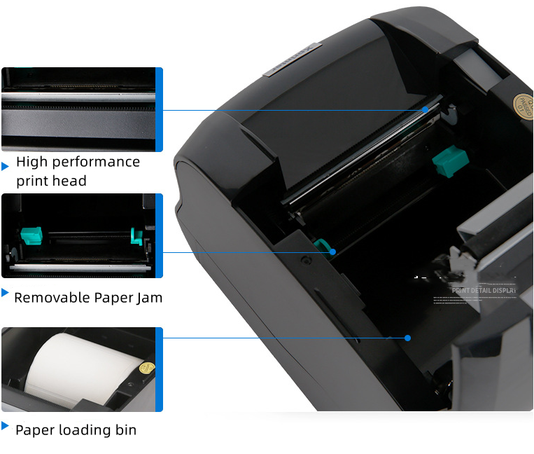 Thermal Printers, Thermal Label Printer Sticker Printer Clothing Tag ...