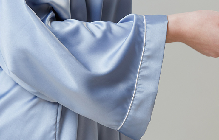 Buy Wholesale China Women's Sleeping Robes, Imitation Silk Nightgown ...