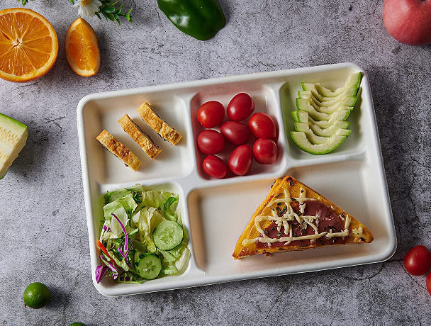 Buy Wholesale China Biodegradable Food Trays Disposable Paper Food ...