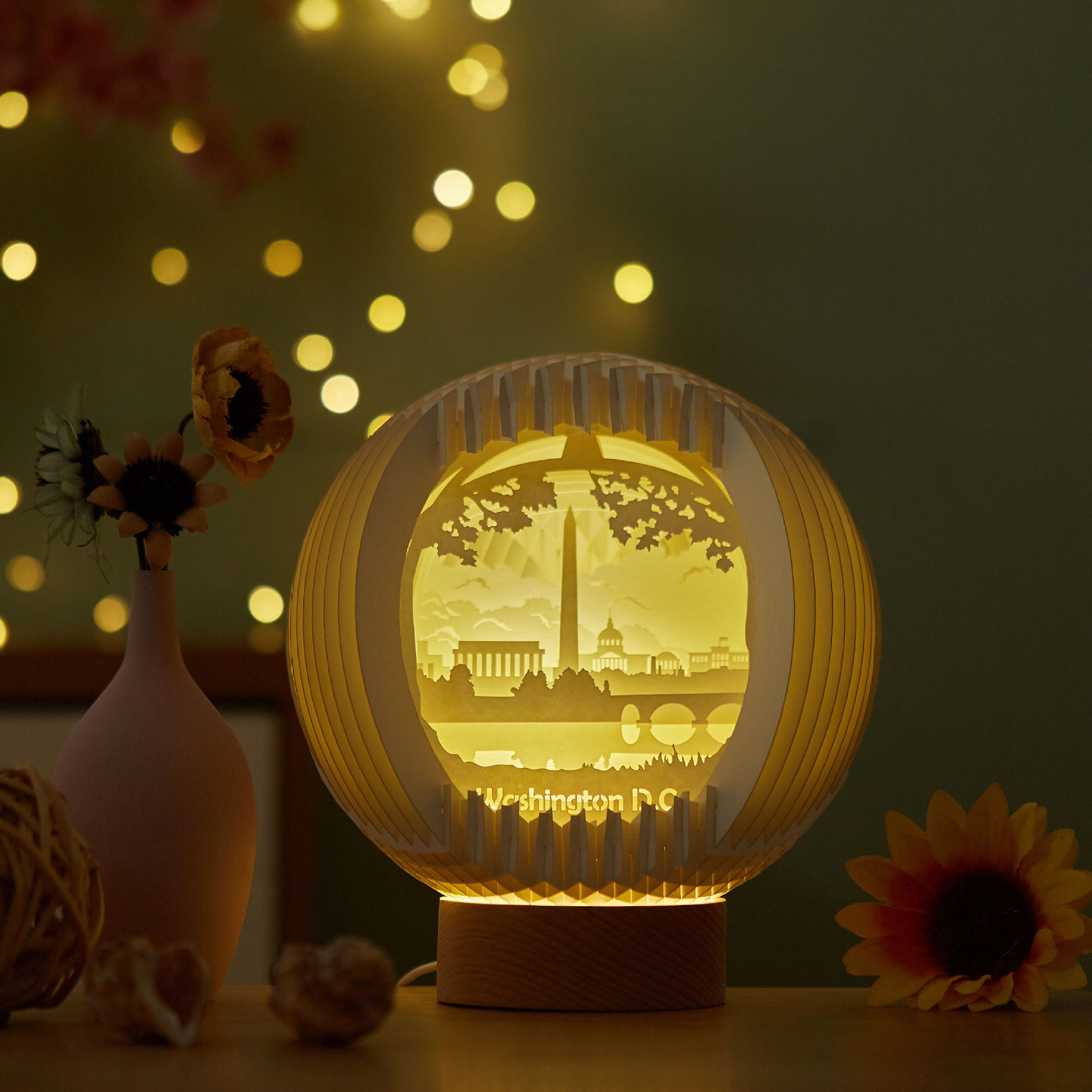 Buy Wholesale China Wholesale High-grade Plug-in Paper Night Light ...