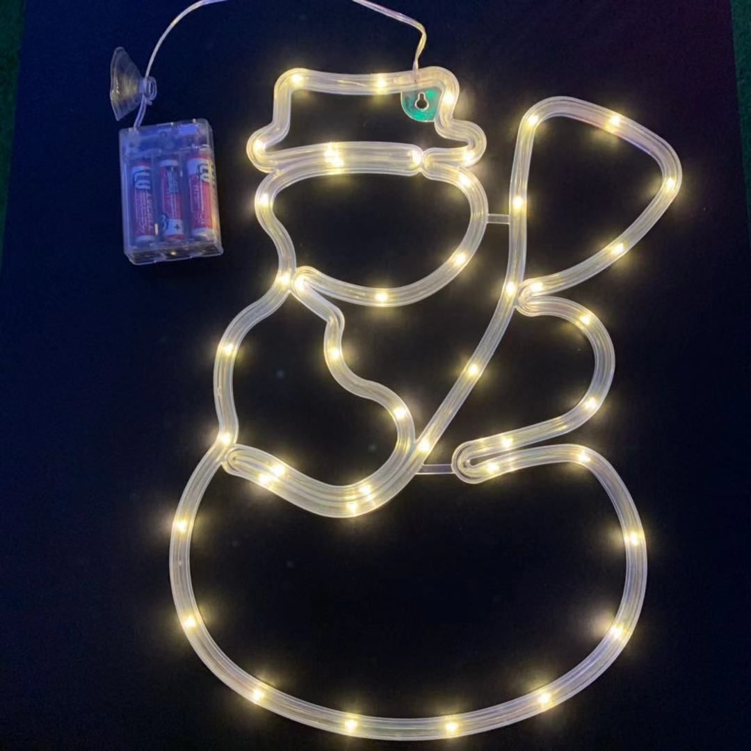 Factory Price Snowman Shape Window Light For Christmas Decoration ...