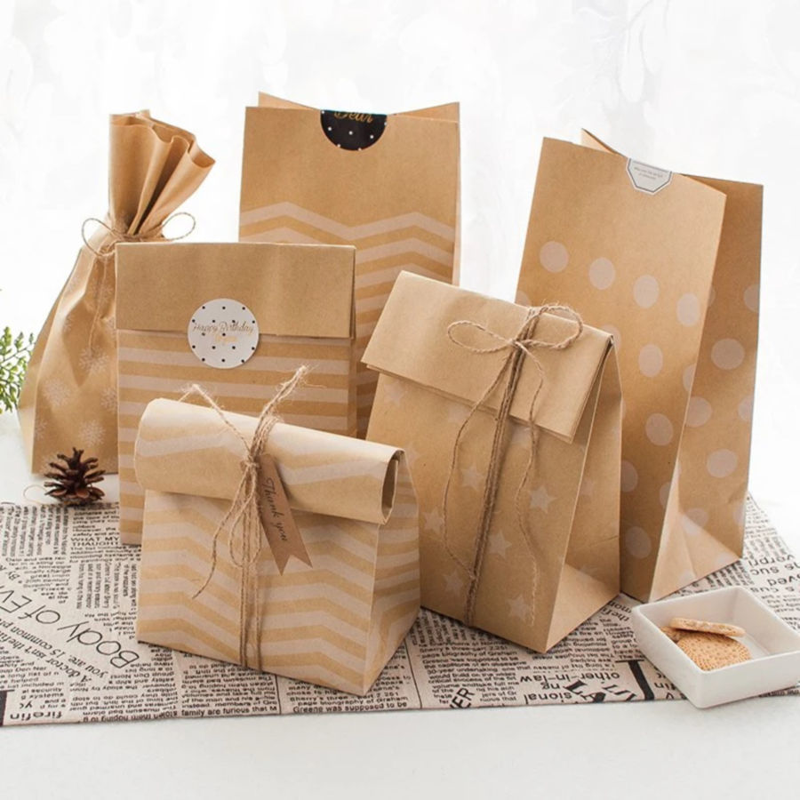 Food Paper Bag Customizable Food Packaging Bag Paper Bag Food Packaging ...