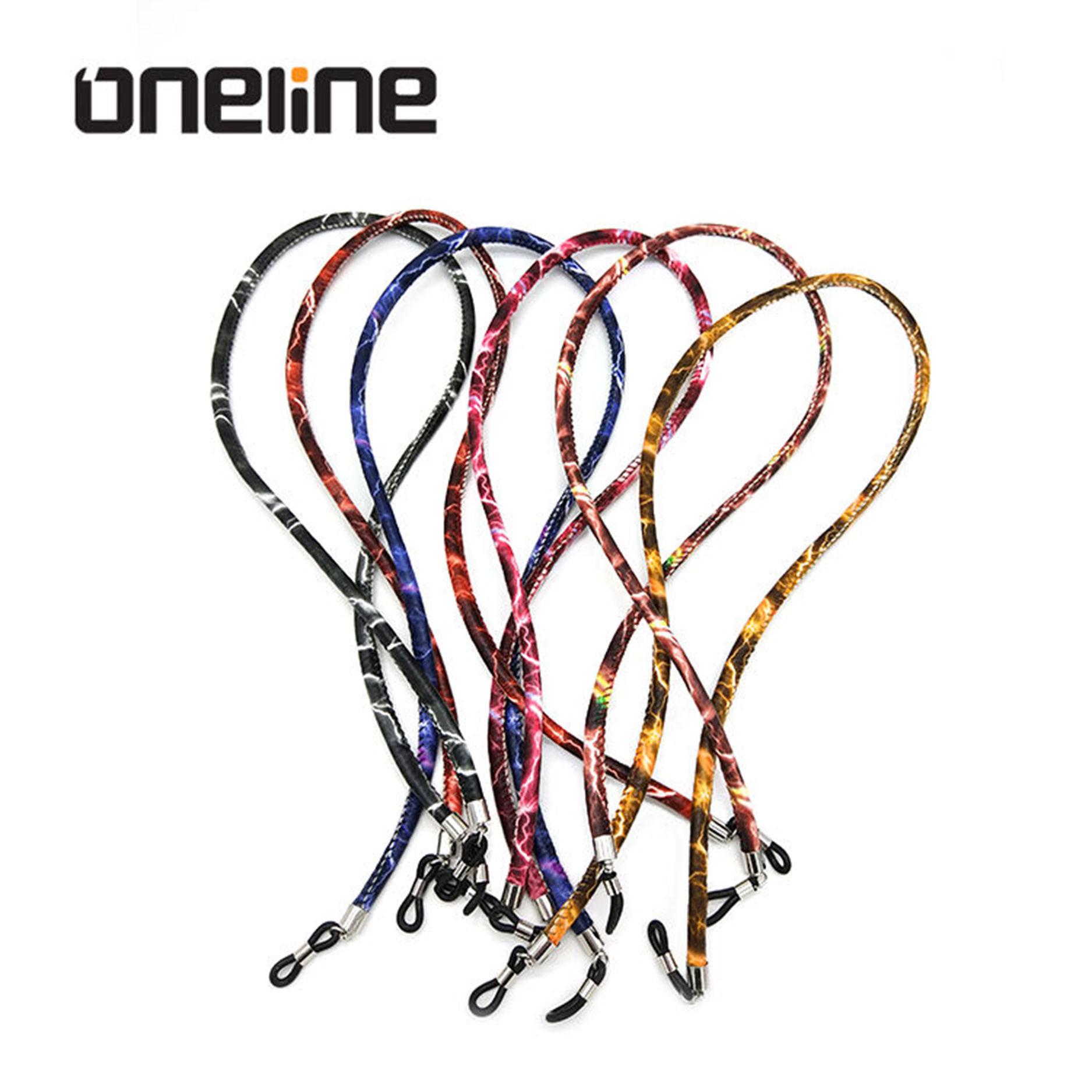 Custom Logo Colorful Rubber Sunglass Strap Eyewear Cords, Rubber ...
