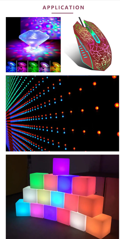 4027 Rgb Led With Domed Lens Rgb - Buy China Wholesale Rgb Led $0.04 ...