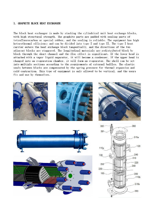 Buy Wholesale China Cylindrical Type Graphite Falling Film Floating ...