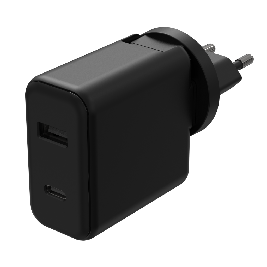 Buy Wholesale China Gan Charger 65w Dual Usb-c Ports For Mobile Phone ...