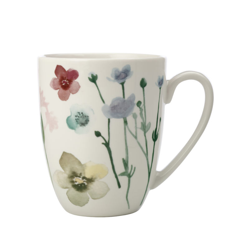 Buy Wholesale China Graceful Floral Coffee Tea Cup Manufacturer Ideal ...