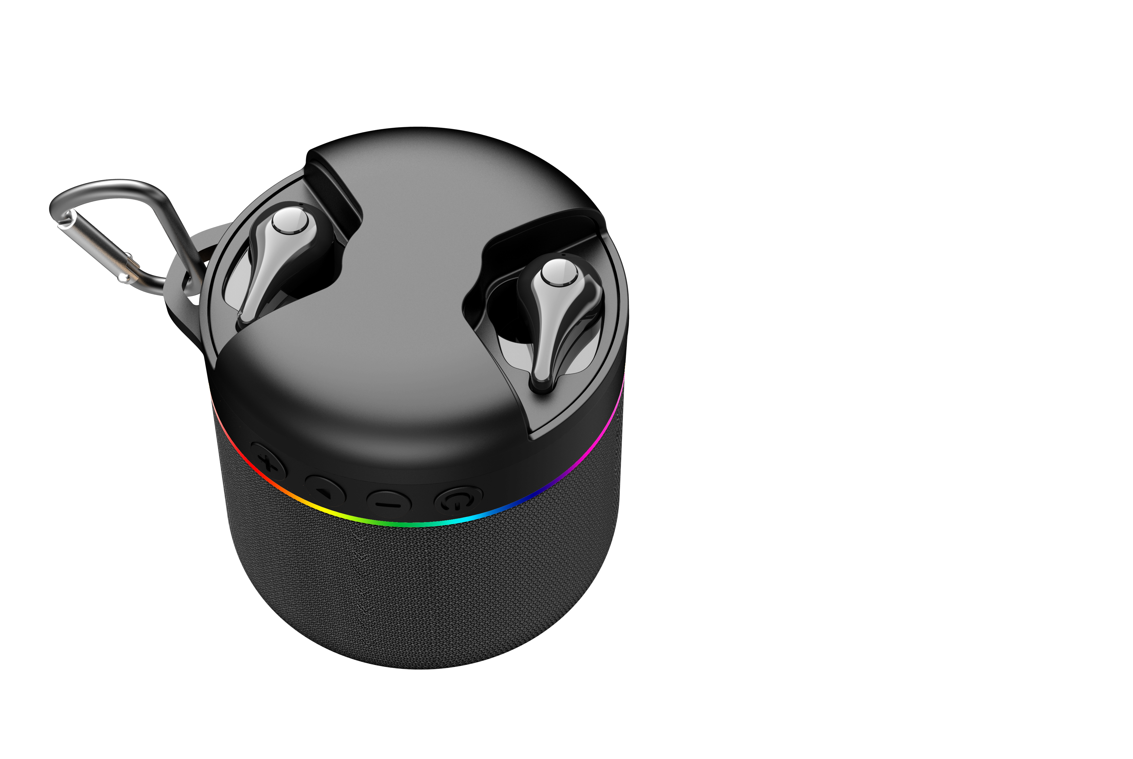 2 In 1 Speaker Earphone Stereo Sound-box Outdoor Portable Wireless ...