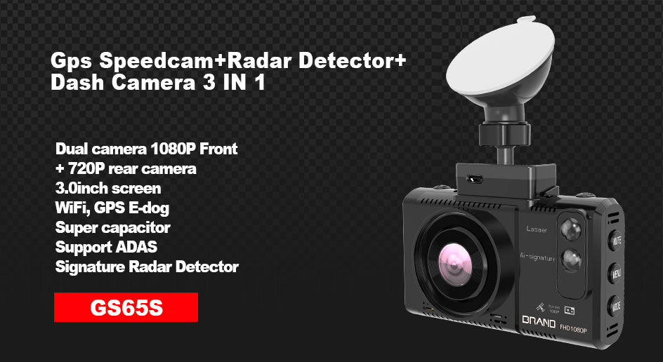 Buy Wholesale China 3-in-1 Combo Car Dvr 1080p Wifi Gps Radar Detectors ...