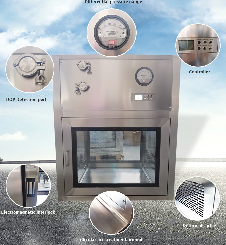 Buy Wholesale China Stainless Steel 304 Pass Box With Differential ...