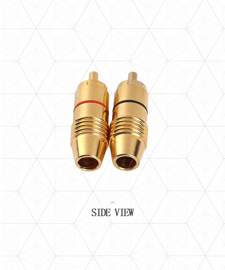 Buy Wholesale China Rca-111 High Quality Metal Rca Plug Rca Connector ...