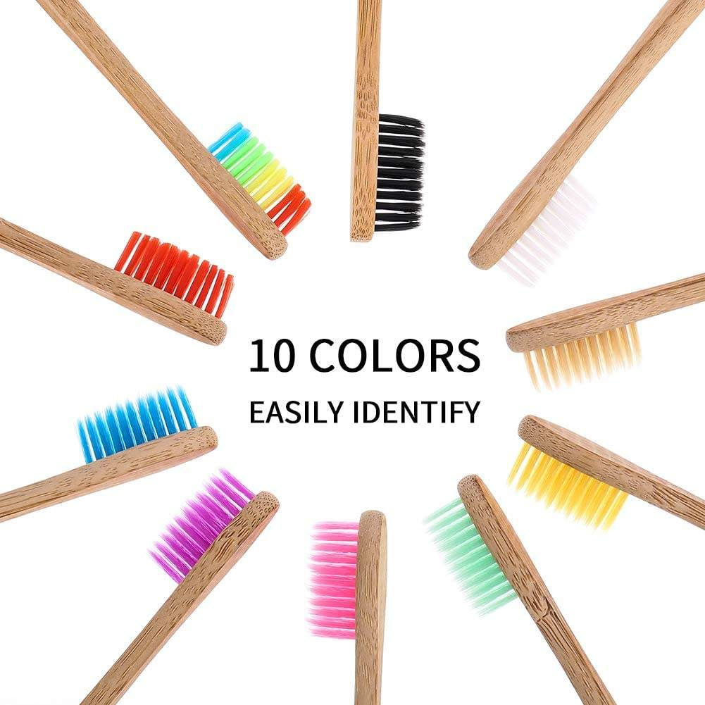 Buy Wholesale China Soft Bristles Bamboo Toothbrush Biodegradable ...