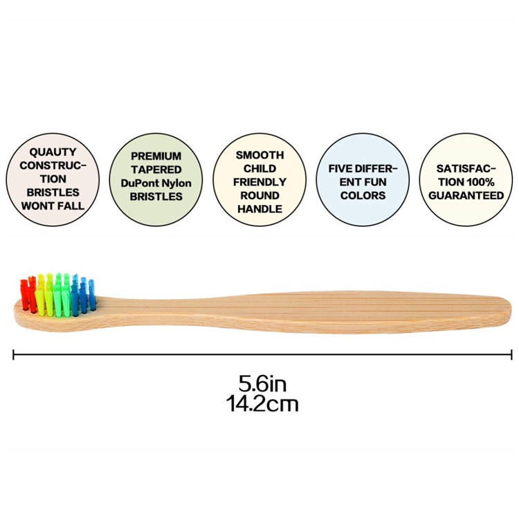 Buy Wholesale China Soft Bristles Bamboo Toothbrush Biodegradable ...