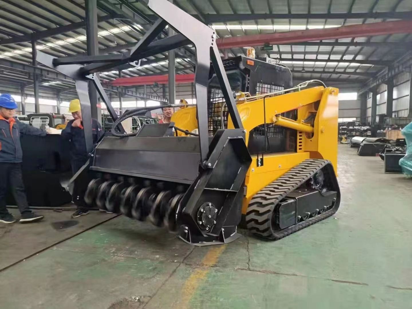 Buy China Wholesale 100hp Crawler Skid Steer Loader Ts100 Compact Track ...