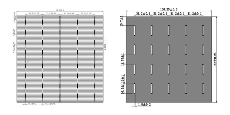 Factory Price M5 Polycrystalline Solar Cells Multi Mono 157*157mm 5bb A ...