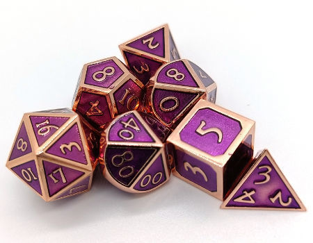 Buy Wholesale China Polyhedral Metal Dice Set Dnd Dragon Dice Rpg Game ...