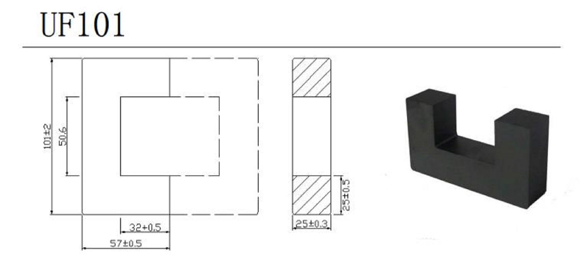 Buy Standard Quality China Wholesale Mn-zn Ferrite Core Uf101 ...