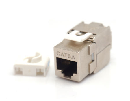 Buy Wholesale China Modular Jacks Stp Cat6a Keystone Jack Toolless Type ...