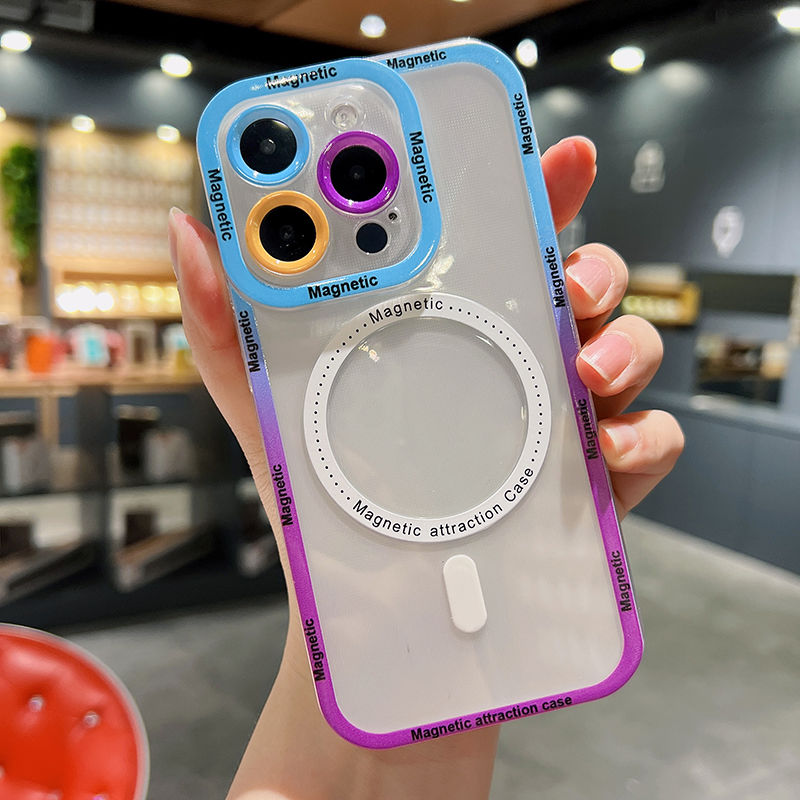 Buy Wholesale China Transparent Magnetic Tpu Case For Iph 12 Mobile ...