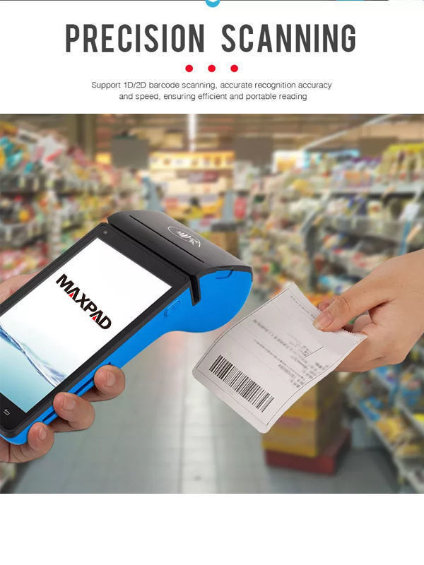 Buy Wholesale China Handheld Pos Terminals Mobile Pos Terminal Blue ...