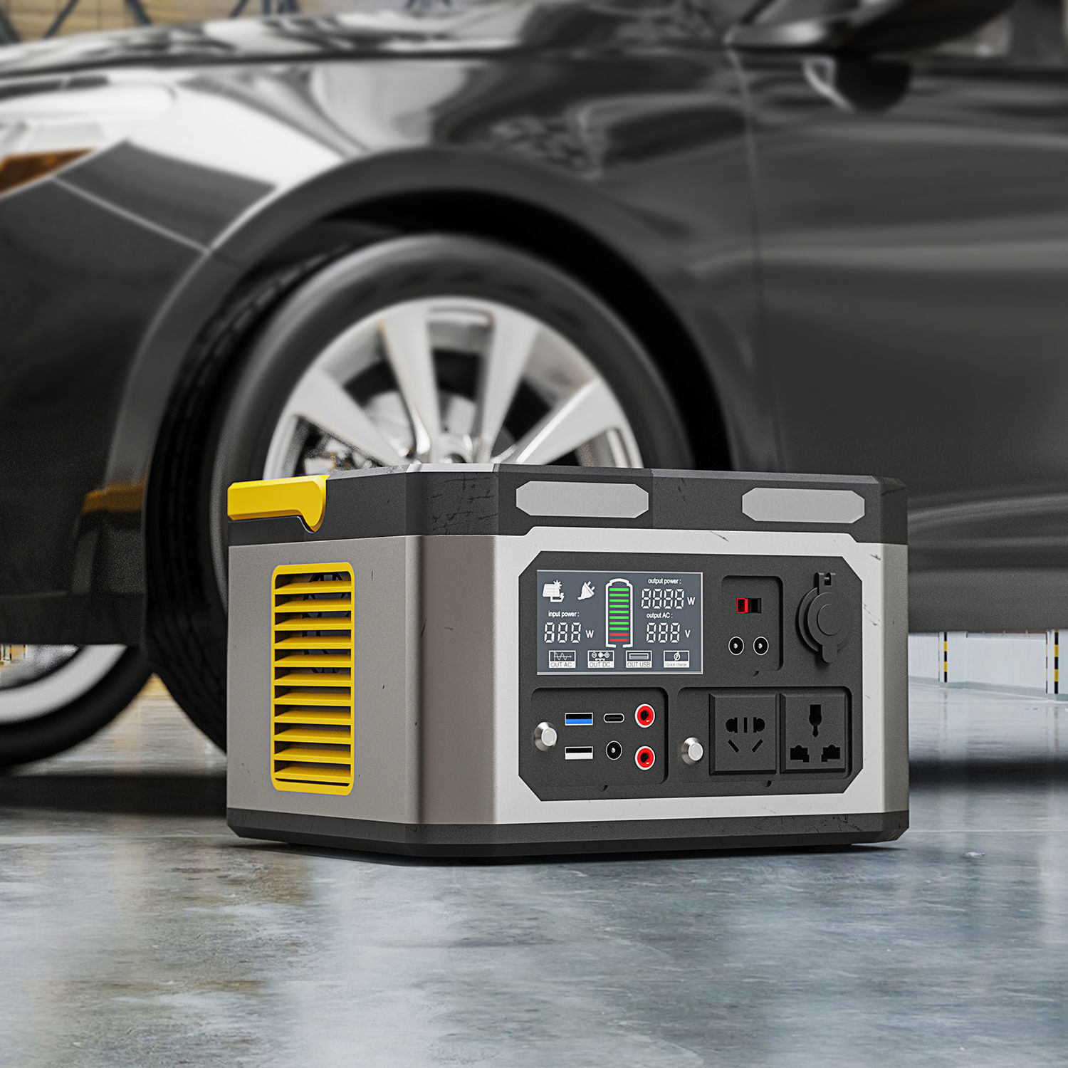 516000 Mah 2000w Emergency Light Power Packs Outdoors Camping Travel ...