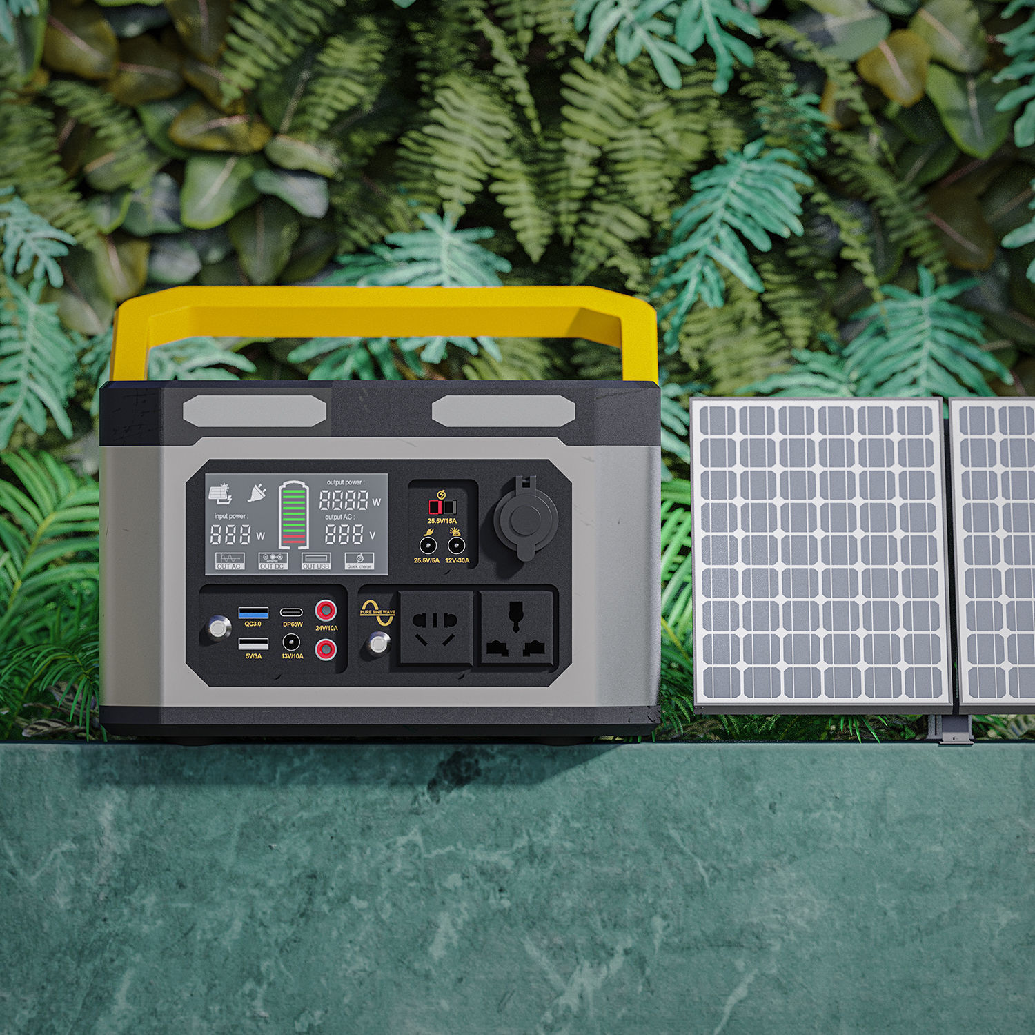 516000 Mah 2000w Emergency Light Power Packs Outdoors Camping Travel ...