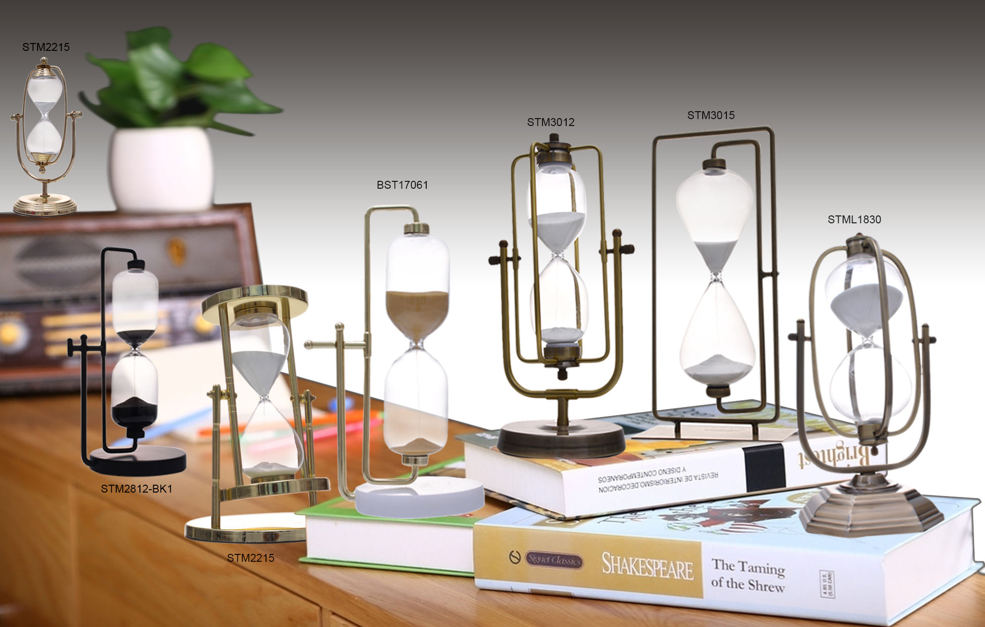 Buy Wholesale China Novelty 10 Minute Metal Houglass For Business ...