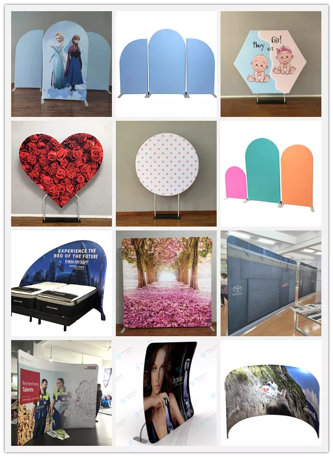 Buy Wholesale China Custom Unique Display Portable Decor Arch Round ...