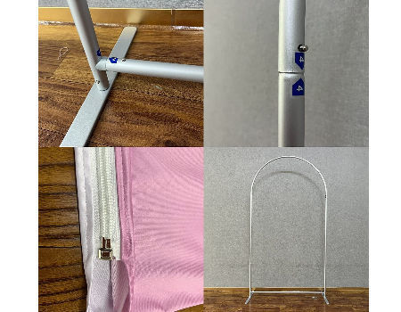 Buy Wholesale China Custom Unique Display Portable Decor Arch Round ...