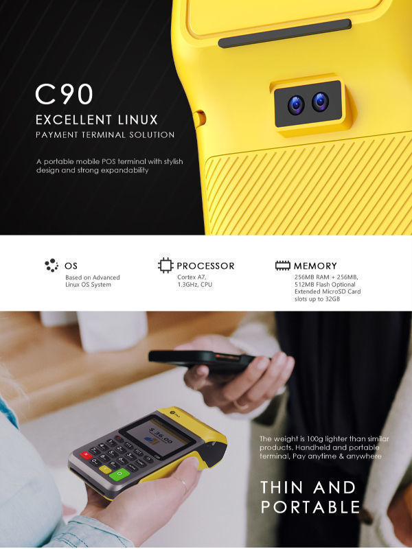 Buy Wholesale China Handheld Linux System Pos Terminal 3g/4g Point Of ...