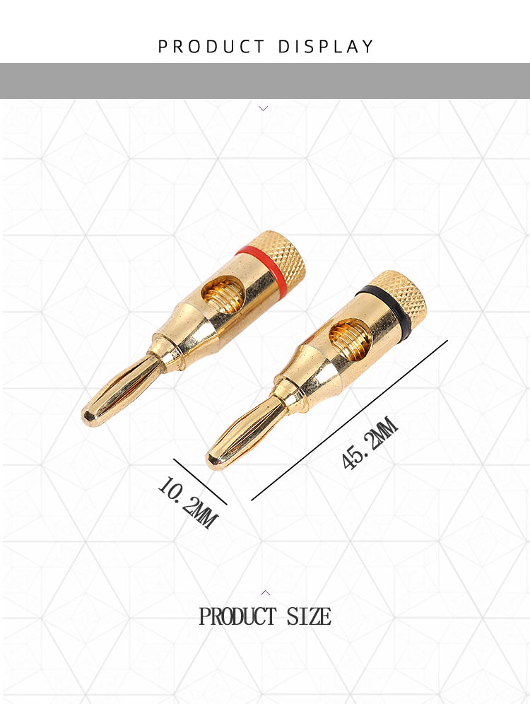 Buy Wholesale China Rca-202 High Quality Metal Rca Plug Rca Connector ...