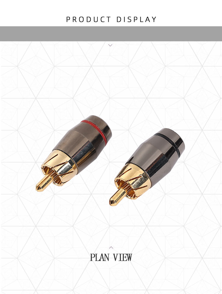 Buy Wholesale China Rca-251 High Quality Metal Rca Plug Rca Connector Rca Adapter & Rca Plug at ...